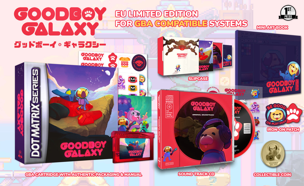 Goodboy Galaxy GBA EU Limited Edition – First Press Games
