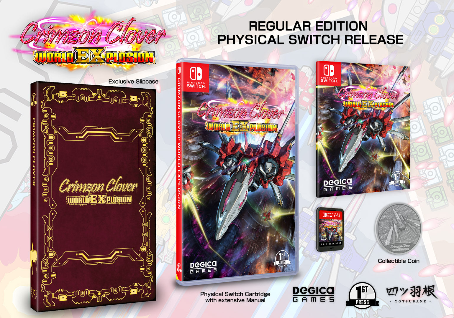 Crimzon Clover World EXplosion Nintendo Switch Regular Edition (Coming ...
