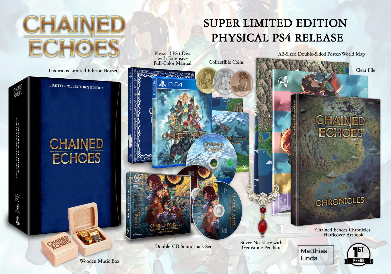 Chained Echoes PlayStation 4 Collector's Edition – First Press Games