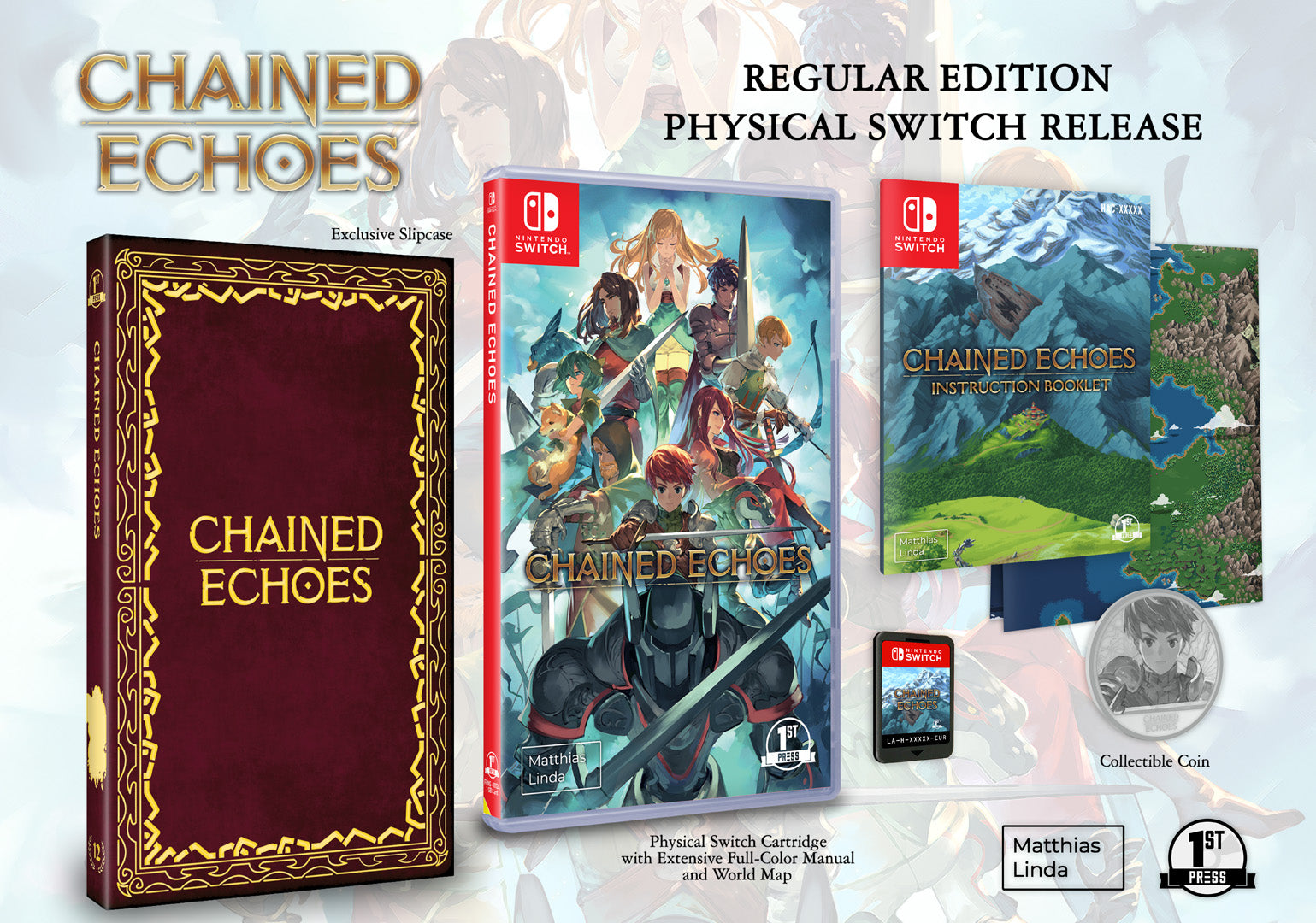 Chained Echoes Nintendo Switch Regular Edition – First Press Games