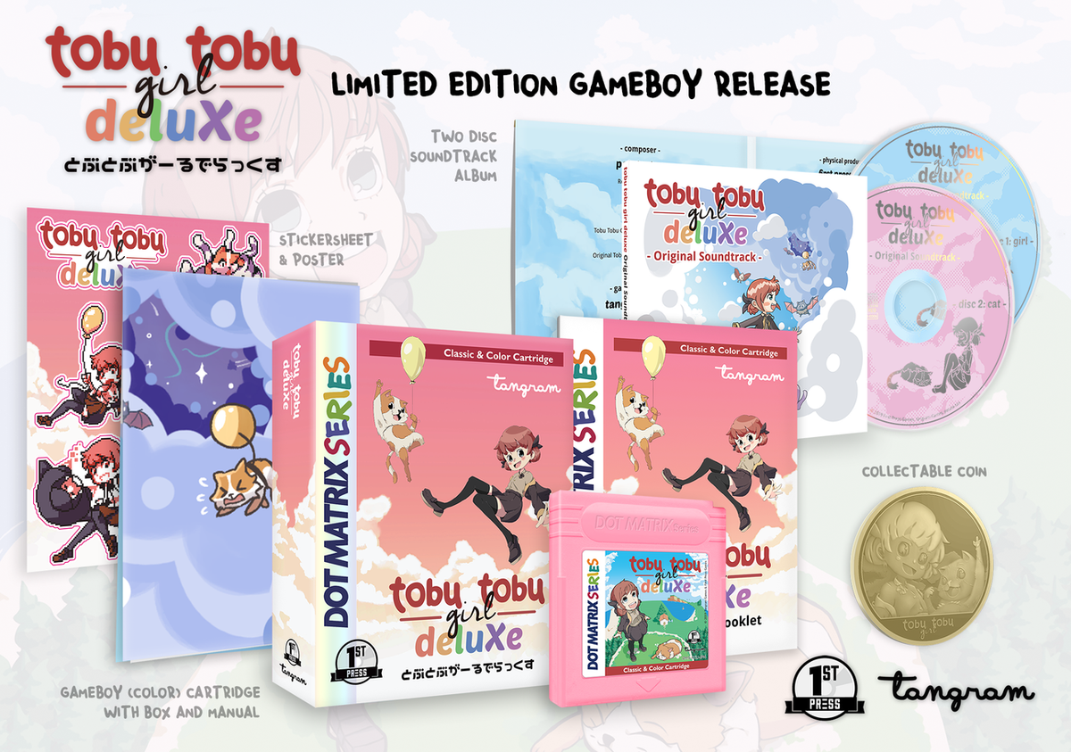Tobu Tobu Girl Super Backer Bundle – First Press Games