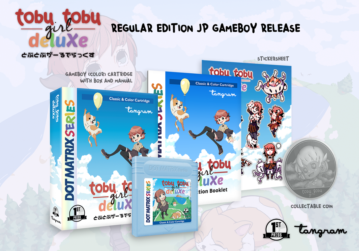 Tobu Tobu Girl Deluxe JP-style Regular Edition (English) – First Press ...
